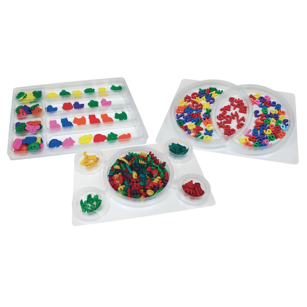 educational advantage Clear Sorting Trays - Pack of 3 | HC1536006 ...
