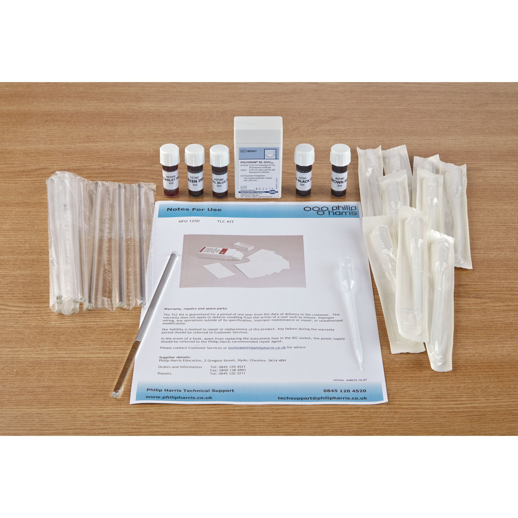 B8R06797 - Chromatography TLC Kit | Philip Harris