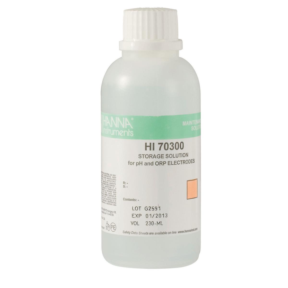 HANNA pH Electrode Storage Solution - 230ml | G1537845 | GLS