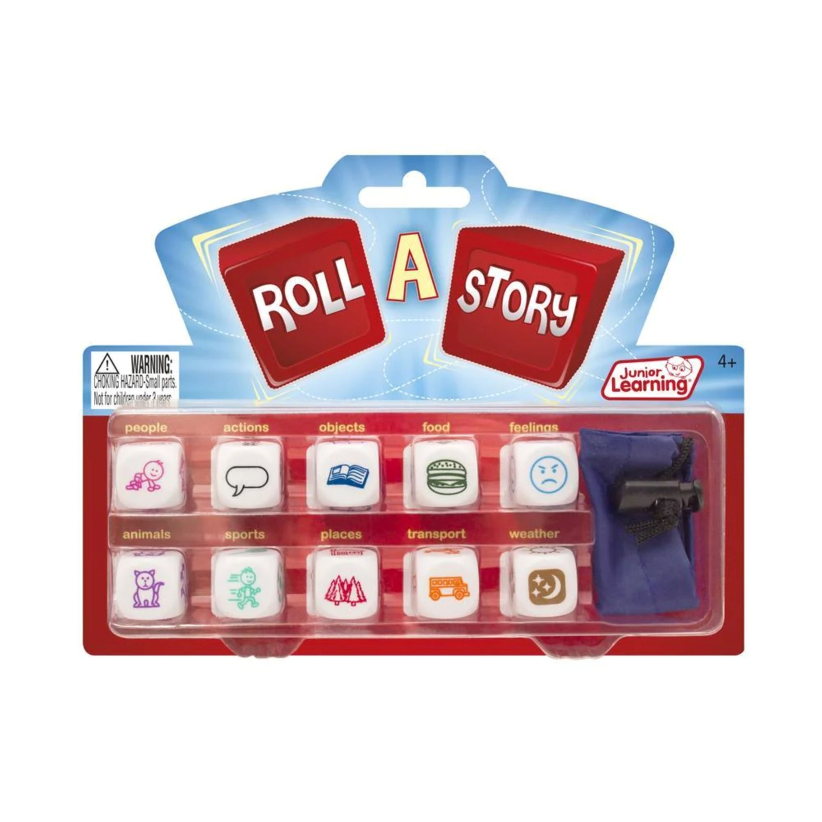 Junior Learning Roll A Story Dice - Pack of 10 | HE1546612 | Hope