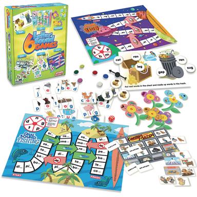 Junior Learning 6 Letters and Sounds Games- Phase 2 | HC1546654 ...
