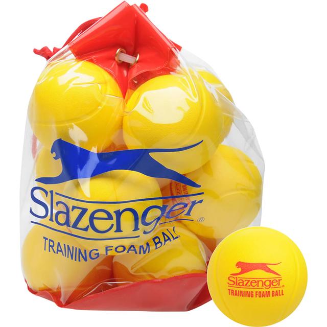 Slazenger Training Foam Ball - Yellow - Pack of 12 | HC1555722 | Findel ...