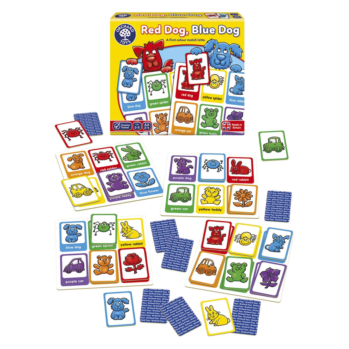 ORCHARD TOYS Red Dog, Blue Dog Game | G1558001 | GLS