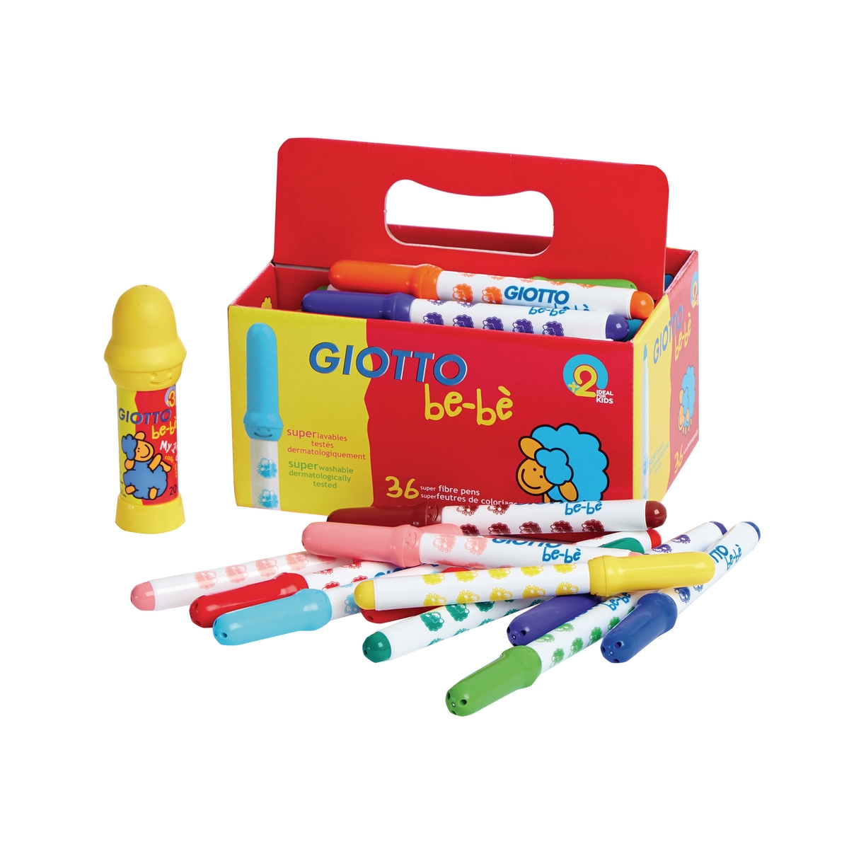 GIOTTO be-bè Felt Tip Pen - Pack of 36 | HC1567202 | Findel International