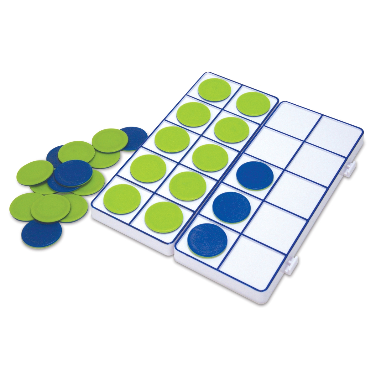 Learning Resources Connectible Ten Frame Trays | HE1571323 | Hope