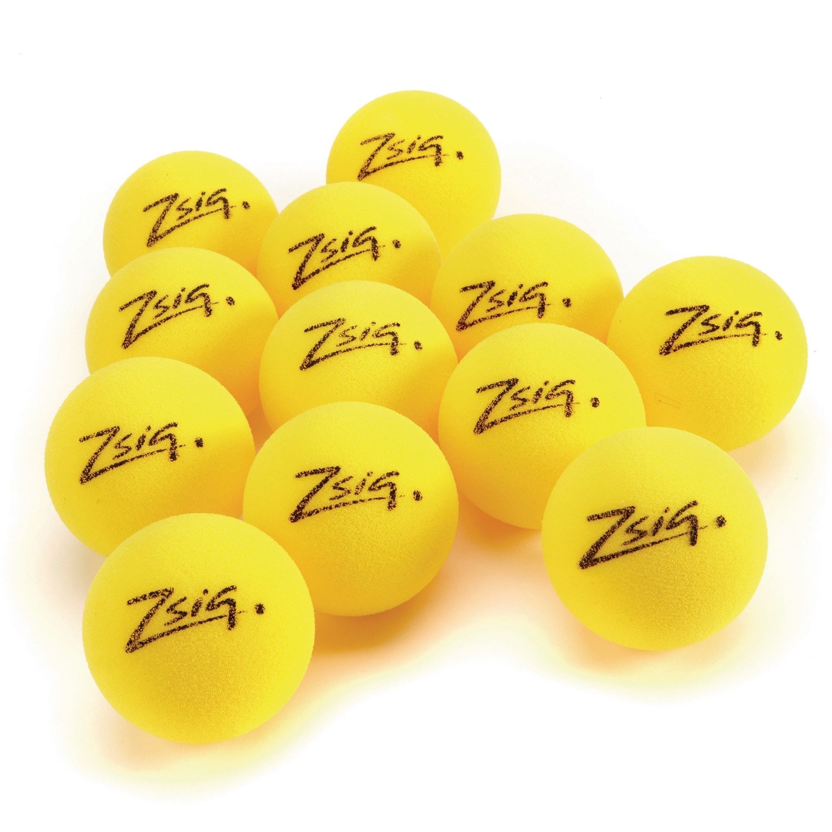 Zsig Cut Foam Mini Tennis Ball - Red Stage - 90mm - Pack of 12 ...