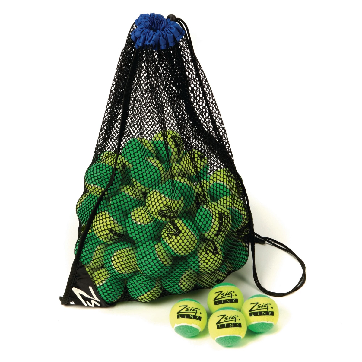 Zsig Mini Link Tennis Ball - Green Stage - Pack of 48 | PTNP08632 | GLS