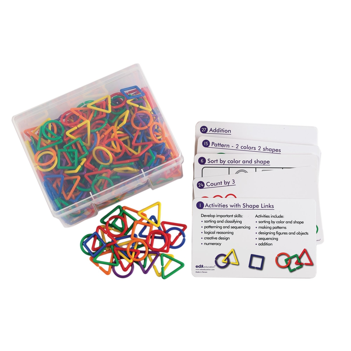 edx education Shape Links Activity Pack | HE1583261 | Hope