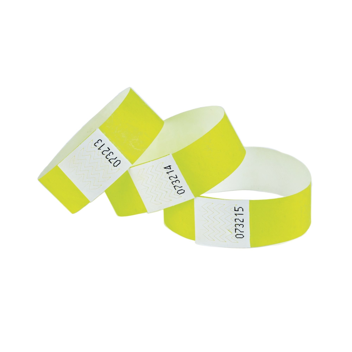 Tyvek Wrist Bands - Yellow - Pack of 1000 | ISWP08271 | Findel ...