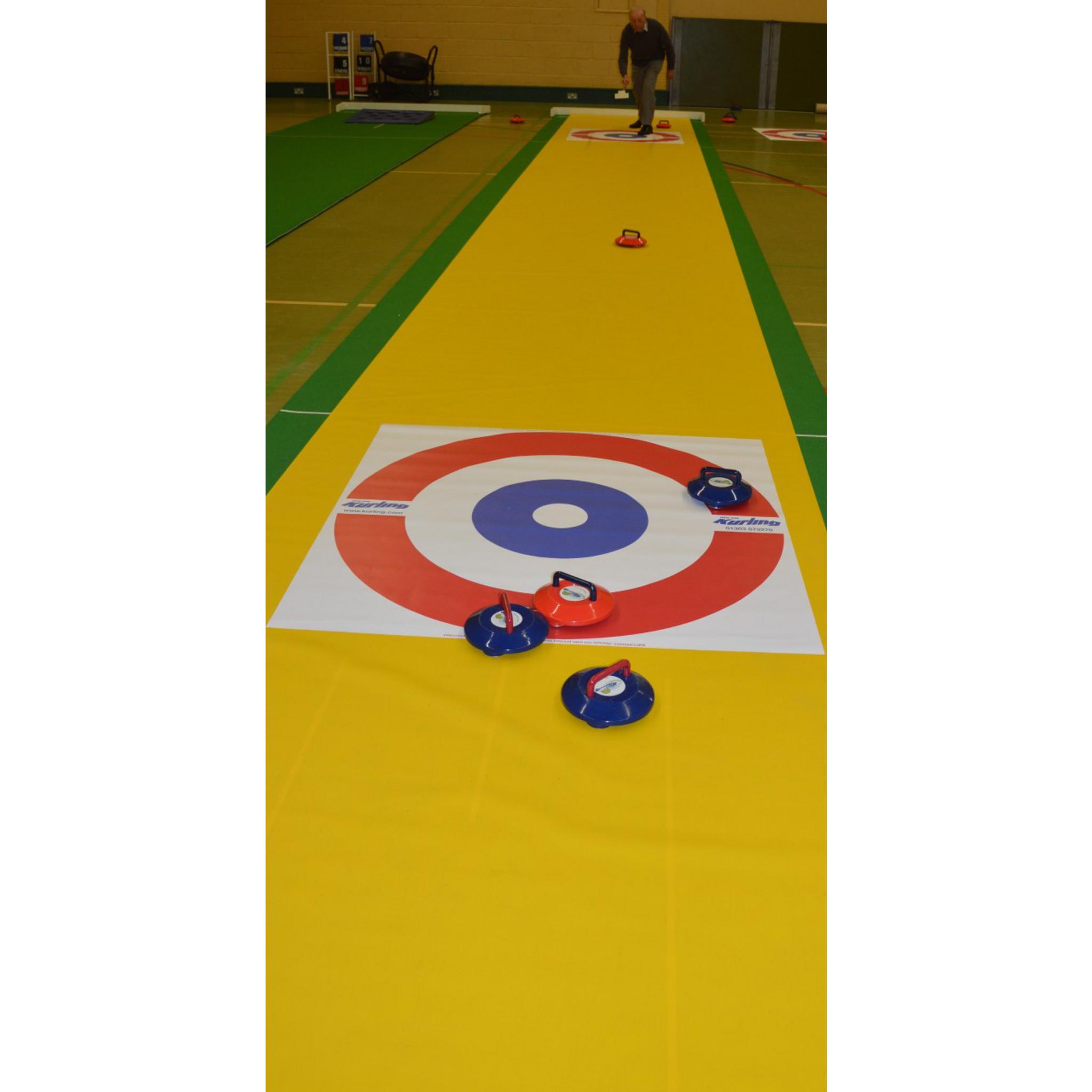 Kurling Floor Mat - Multi - 14m | PBWP09888 | Davies Sports