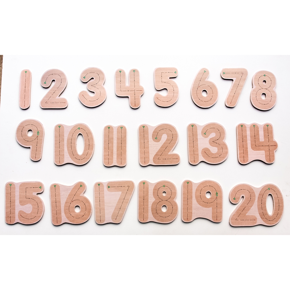 Just Jigsaws Number Formation Pieces | HE1665458 | Hope