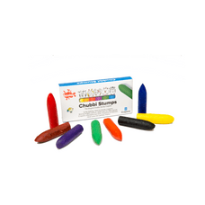 HE1344425 - Chubbi Egg Crayons - Pack of 8 | Findel Education