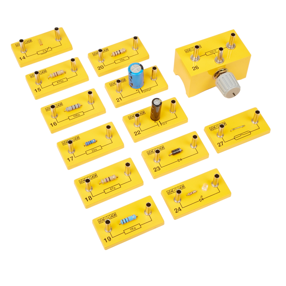 UNILAB BEK Advanced Kit of Components | HE1690035 | Findel Education