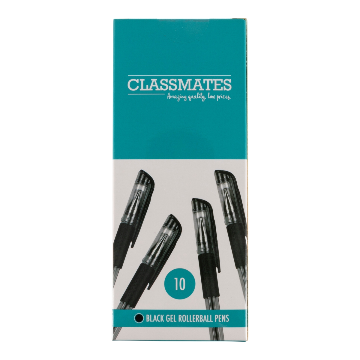 Classmates Gel Rollerball Pen - Black - Pack of 10 | HC1691720 | Findel ...