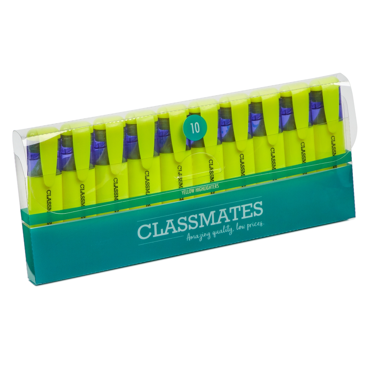 Classmates Highlighters - Yellow - Pack of 10 | HC1691788 | Findel ...