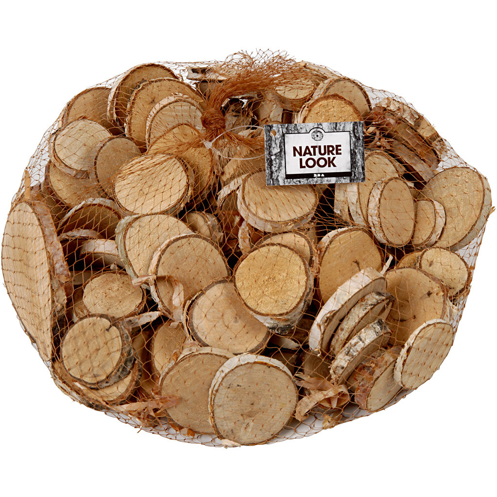 Circular Wood Cuts - Pack of 140