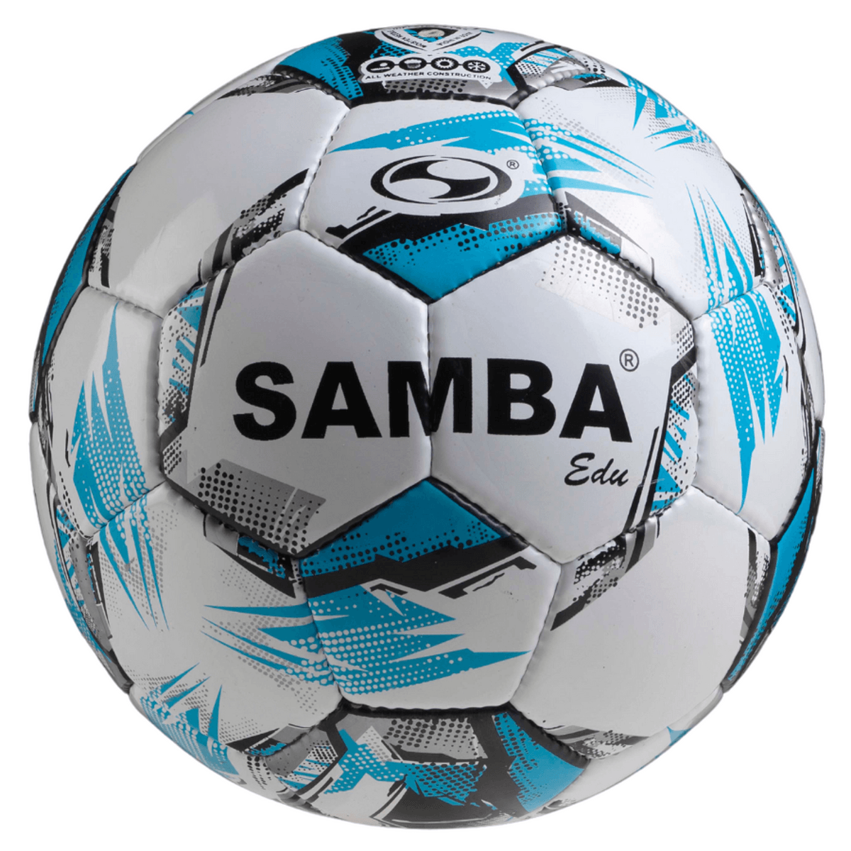 Samba Education Football - White/Blue/Silver - Size 4 | PFBP09977 ...