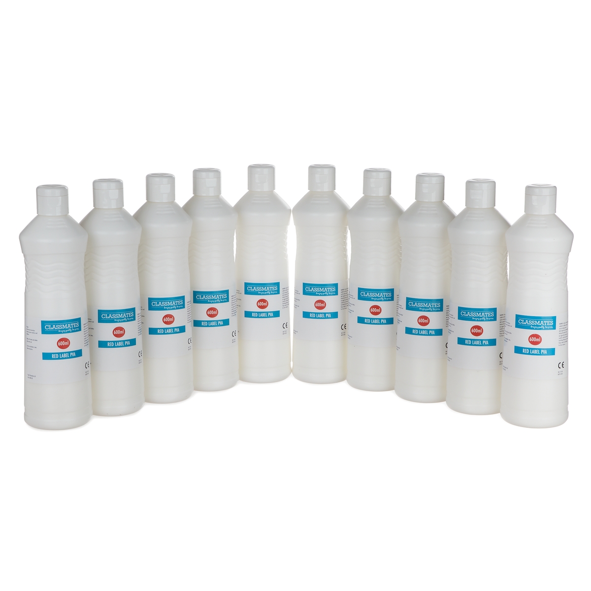 Classmates PVA Glue - Red Label - 600ml - Pack of 10 | HC1708091 ...