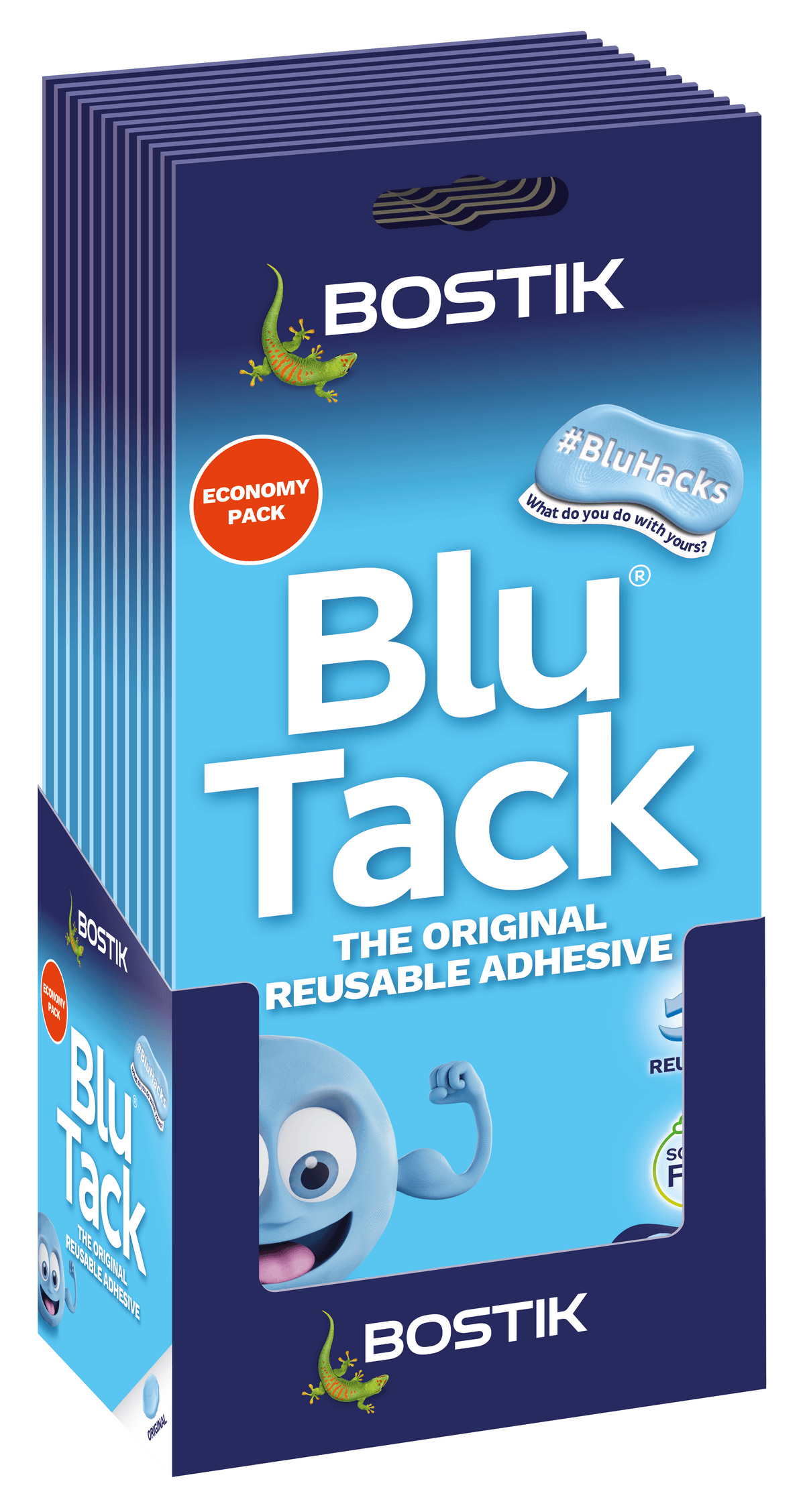 Bostik Blu Tack Blue Original - 120g - Pack of 12 | HC1109952 | Findel ...