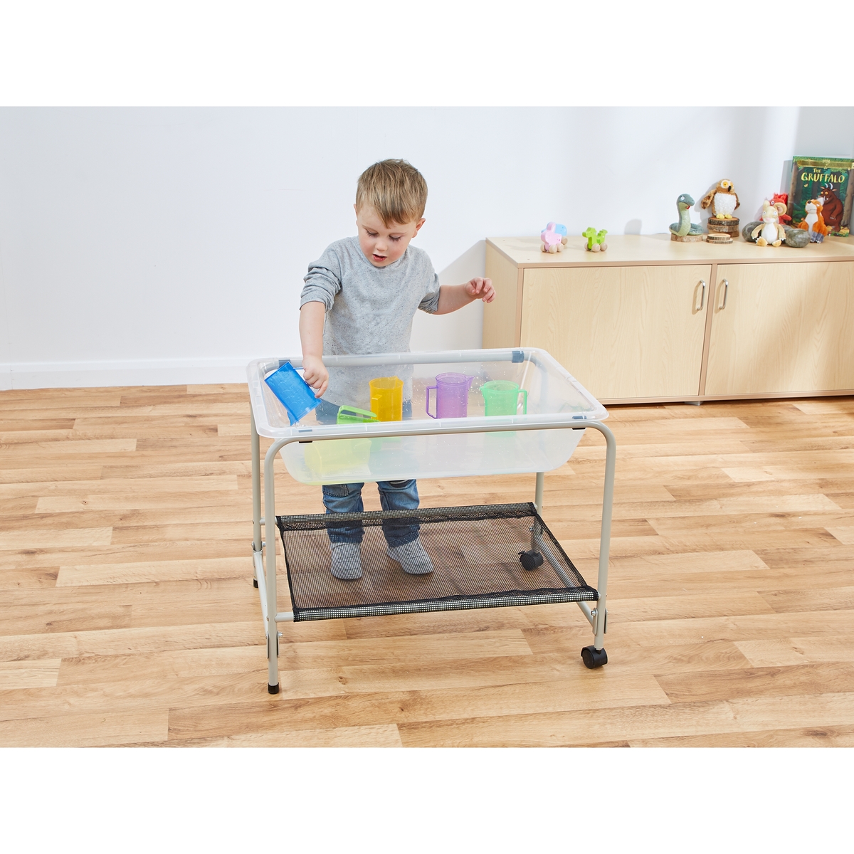 edx education Desk Top Sand and Water Tray - Clear | HC1773346 | Findel ...