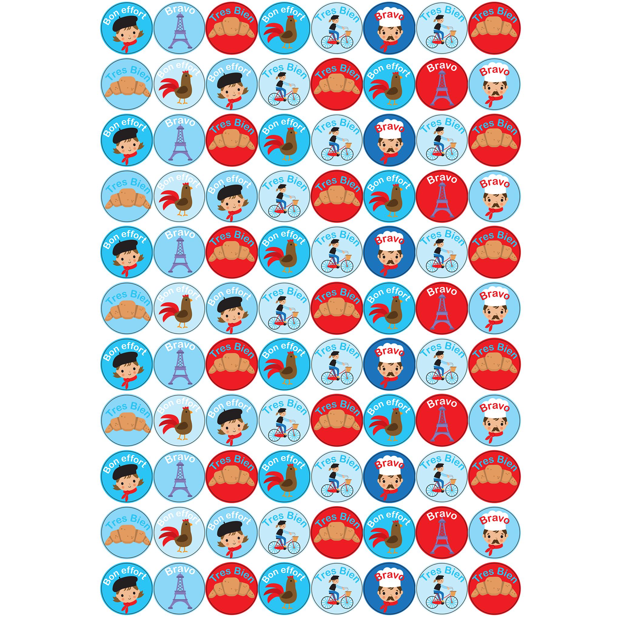 French Merit Stickers from Hope Education - Pack of 440 | HE1778941 ...