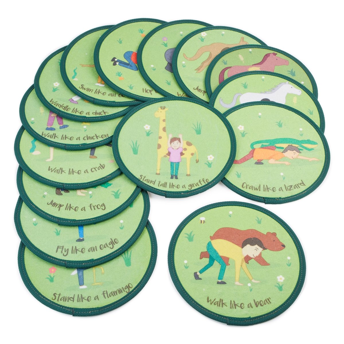 Walk This Way Floor Mats from Hope Education - Pack of 15 | G1780632 | GLS