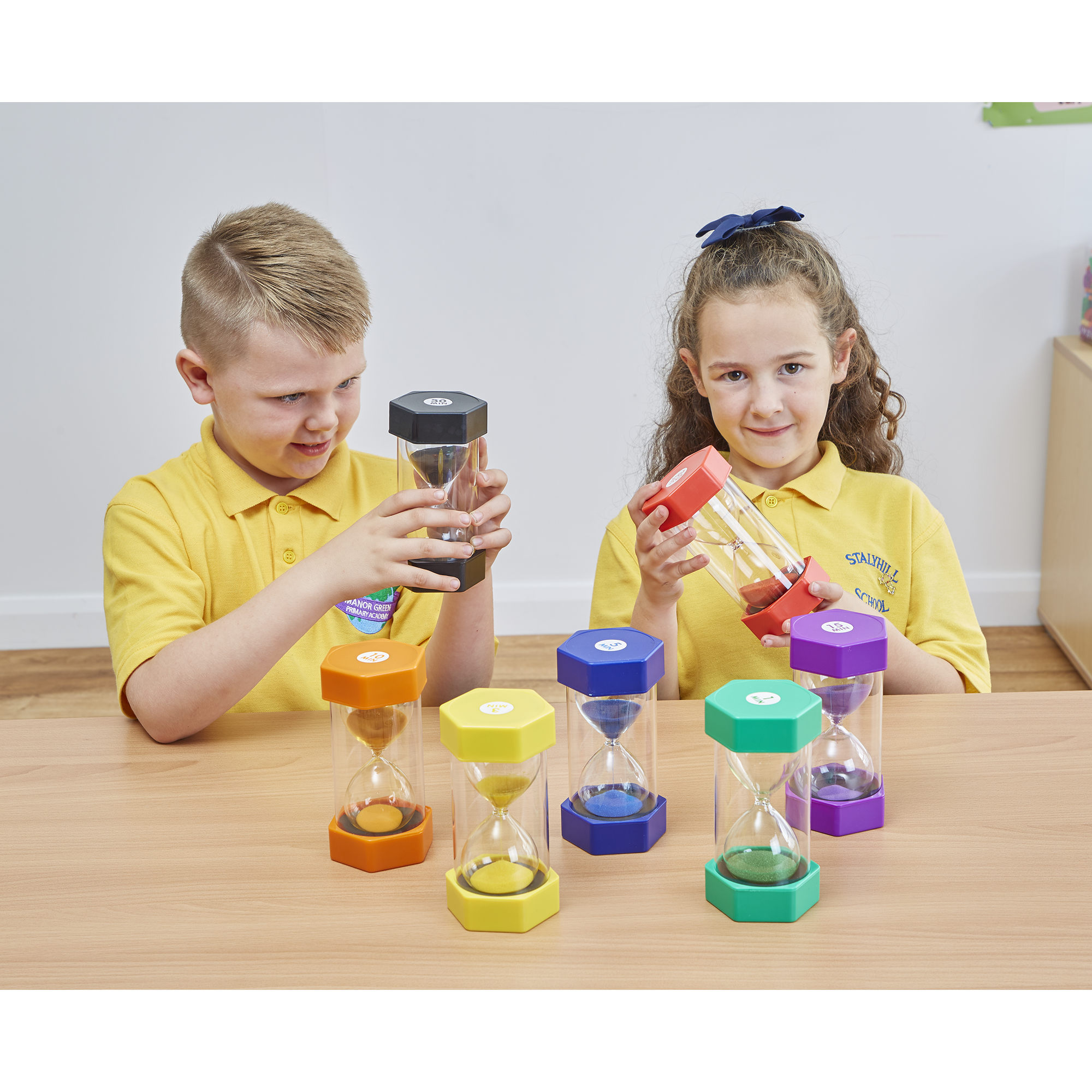 G1413952 - Sand Timer Kit from Hope Education - Pack of 7 | GLS