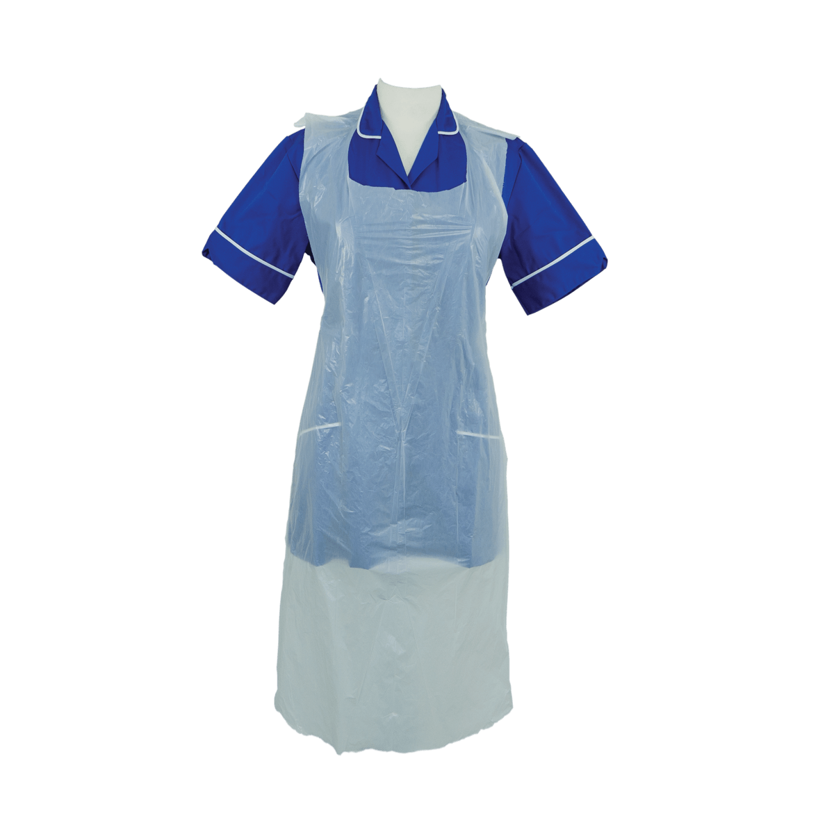 Polyco White Disposable Apron No Pocket - Large - Pack of 200 ...