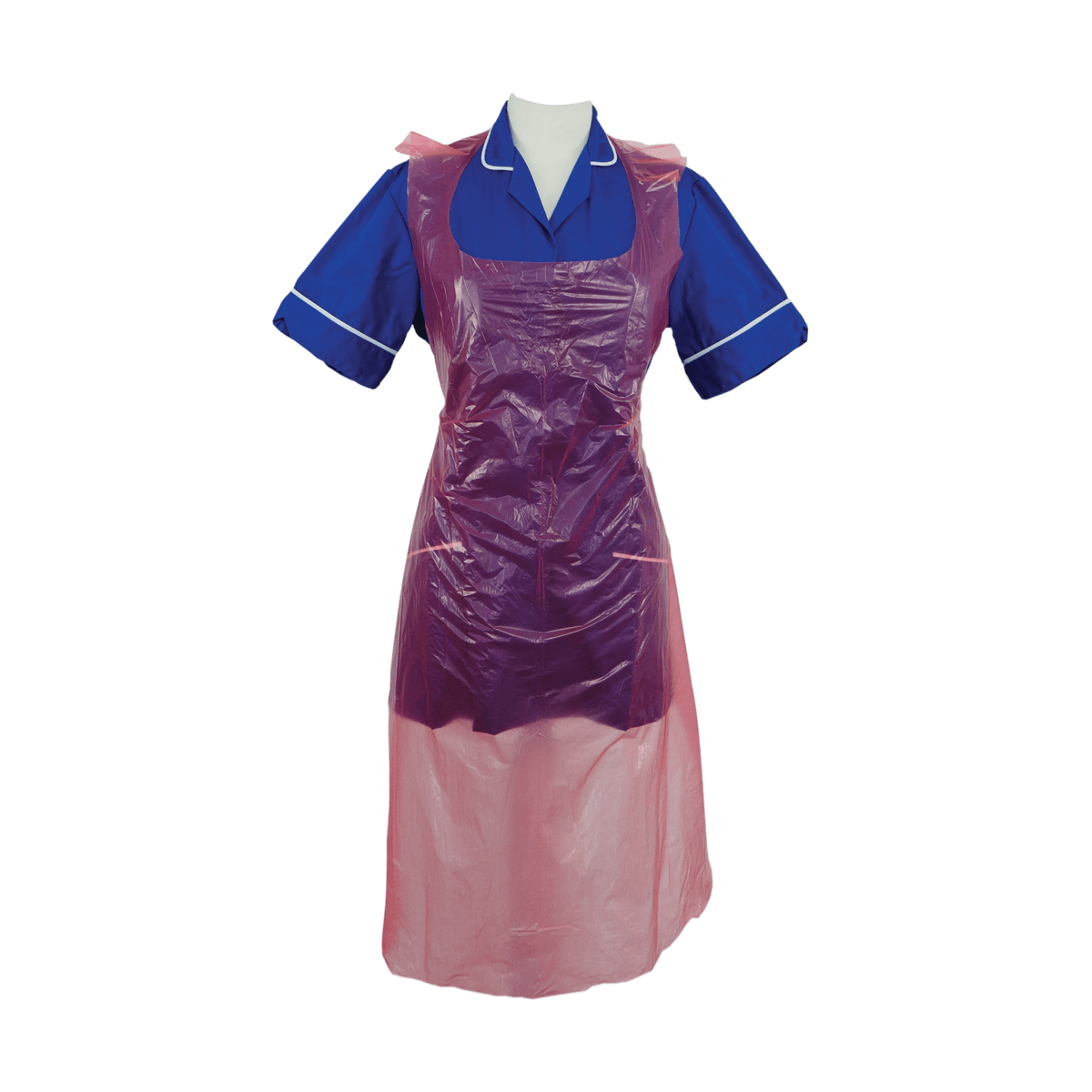 Polyco Red Disposable Apron No Pocket - One Size - Pack of 200 ...