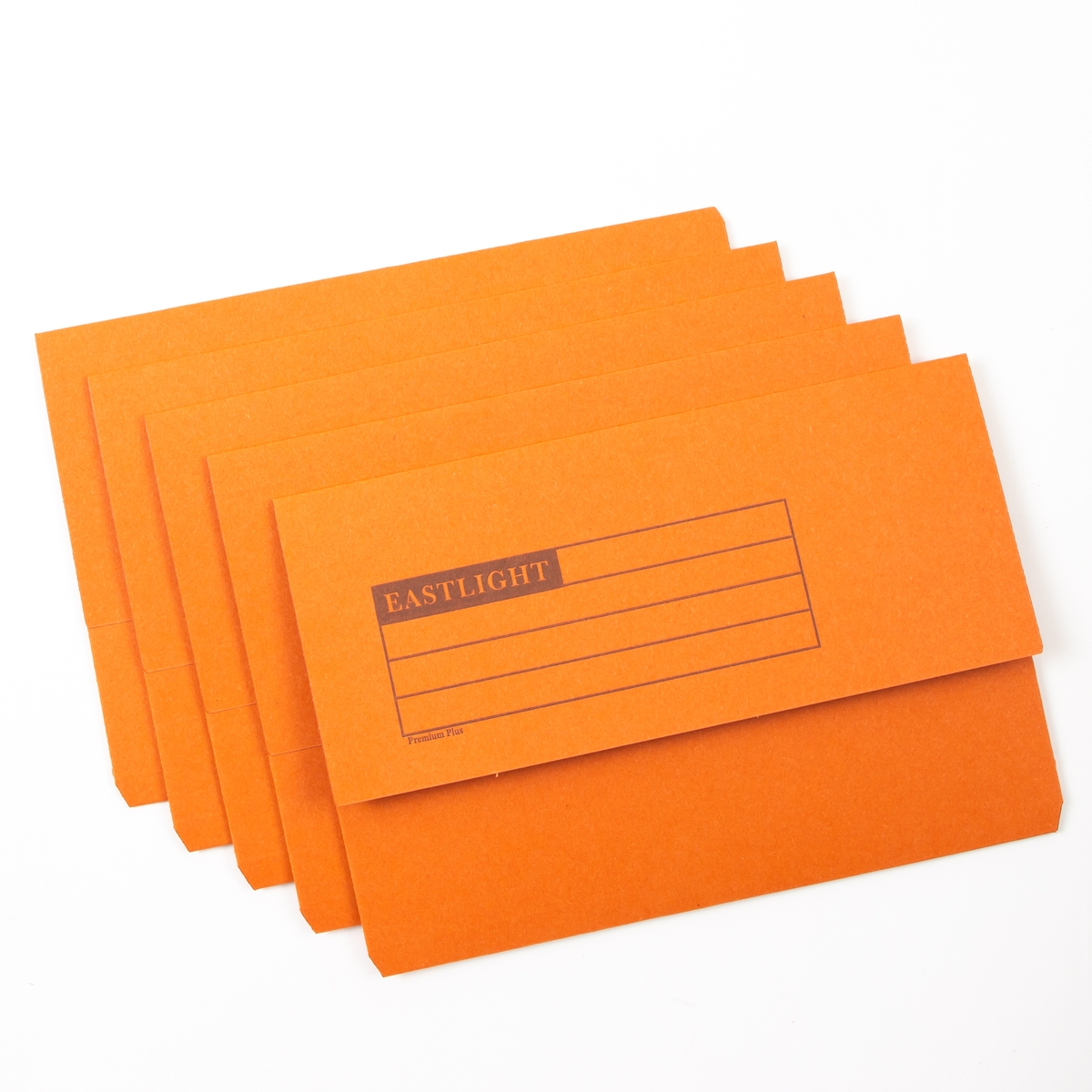 EASTLIGHT Document Wallets - Foolscap - Orange - Pack of 50 | G1810064 ...