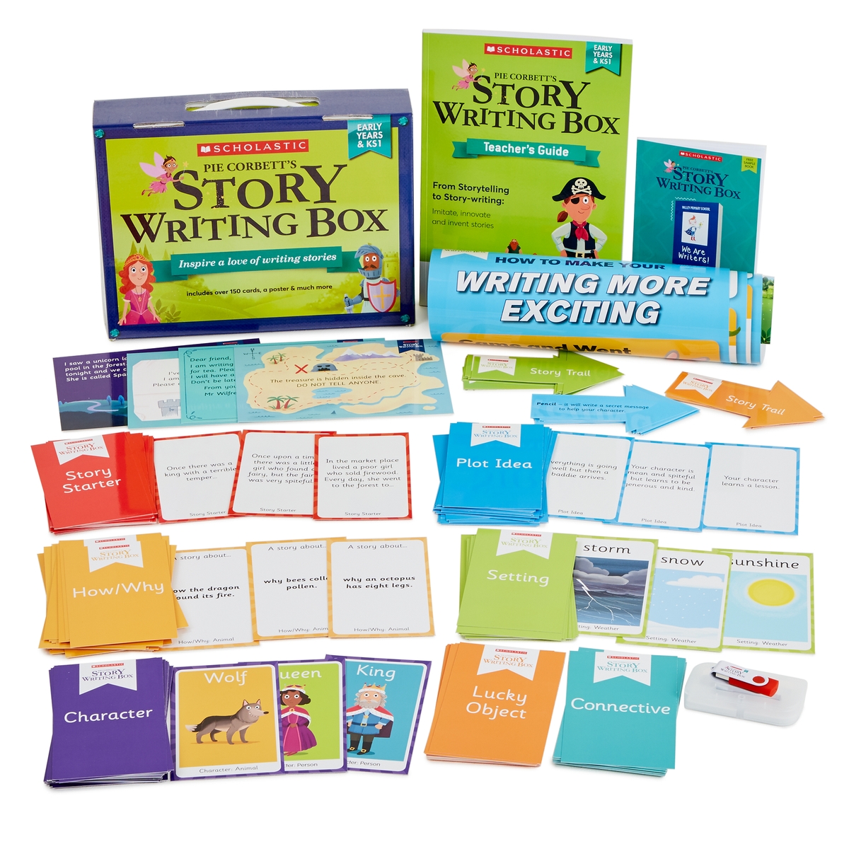 Pie Corbett Story Writing Box - EYFS/KS1 | G1814513 | GLS