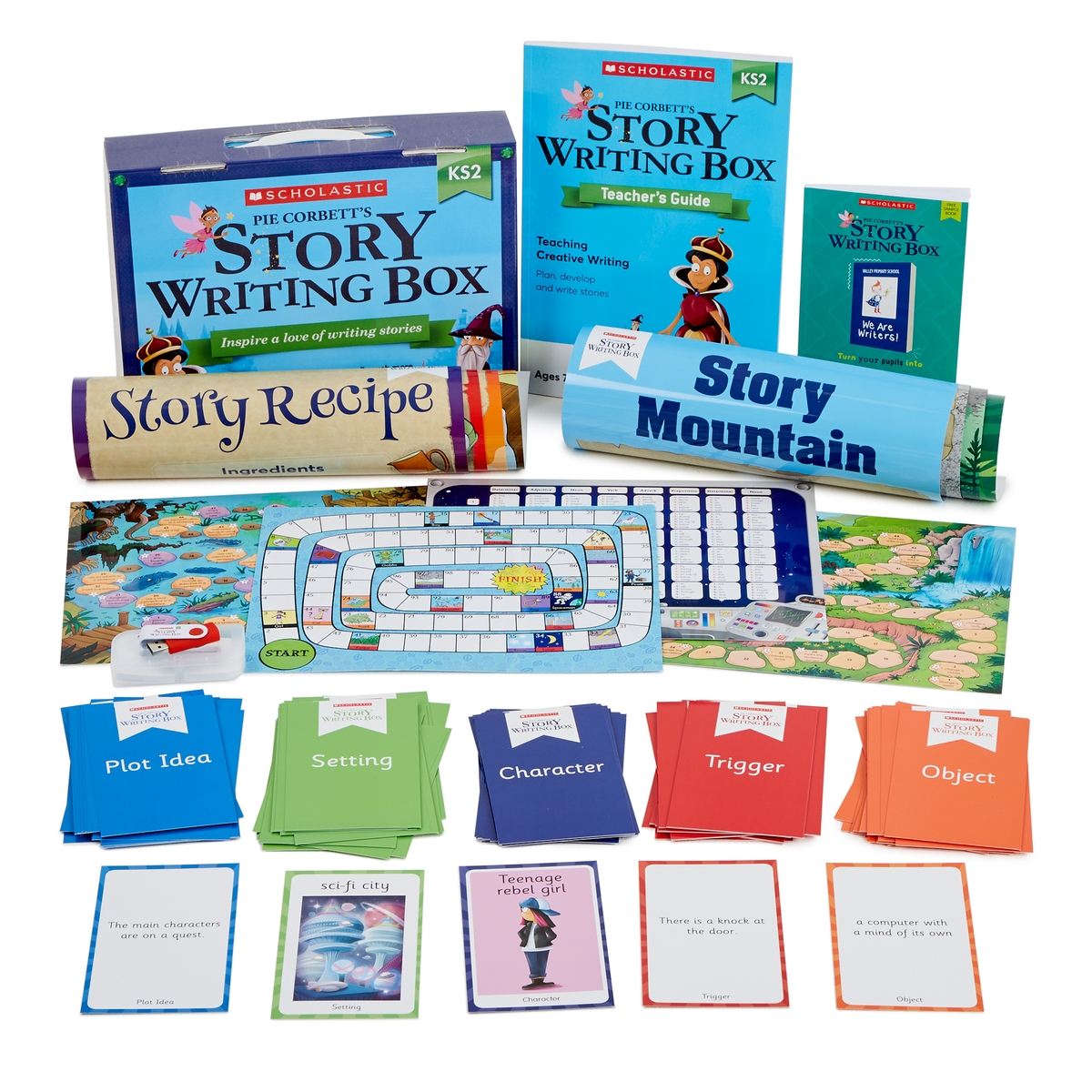 Pie Corbett Story Writing Box - KS2 | HC1814515 | Findel International