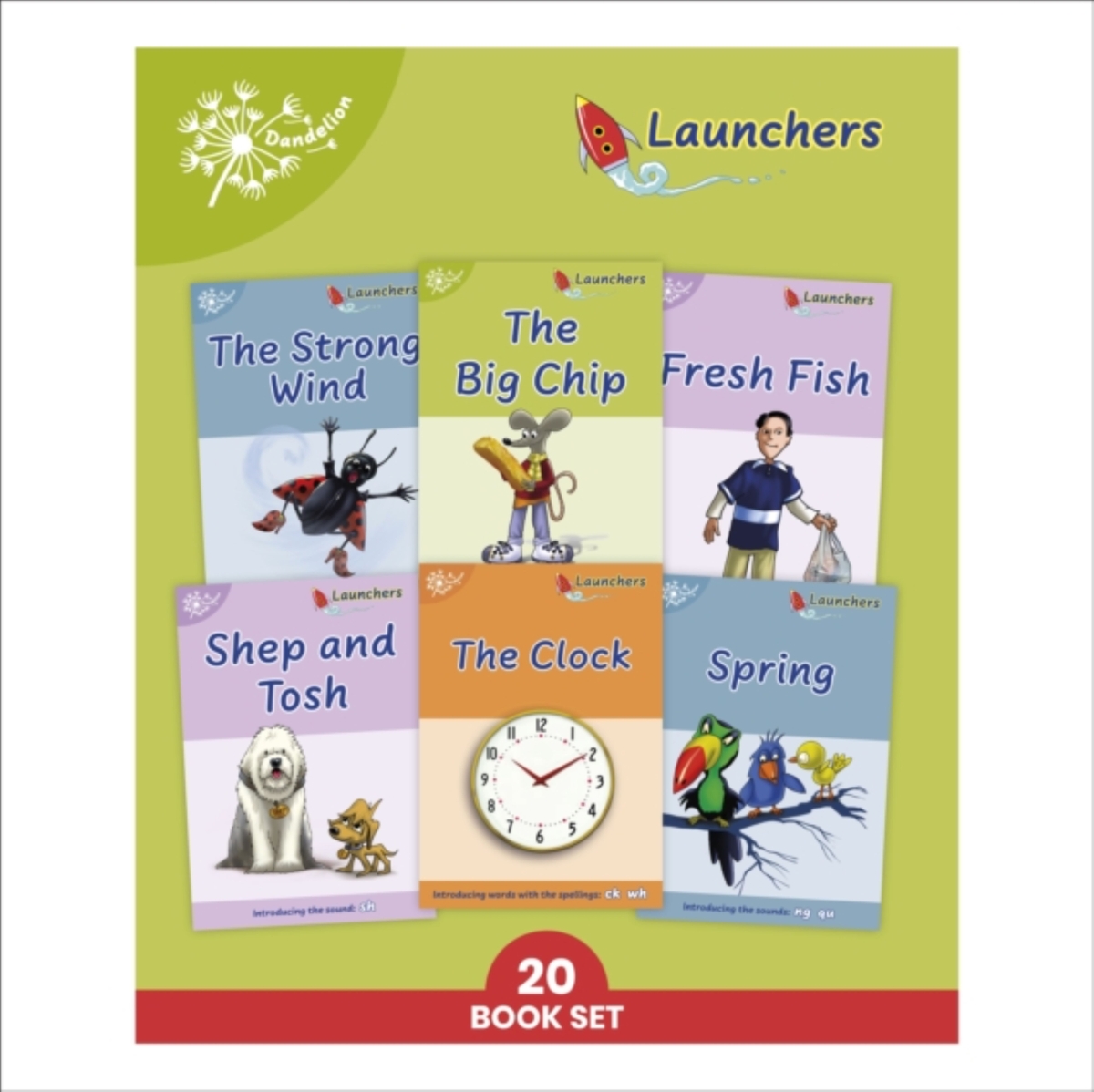 Dandelion Launchers Decodable Phonics Books - Units 11-15 | HC1814644 ...