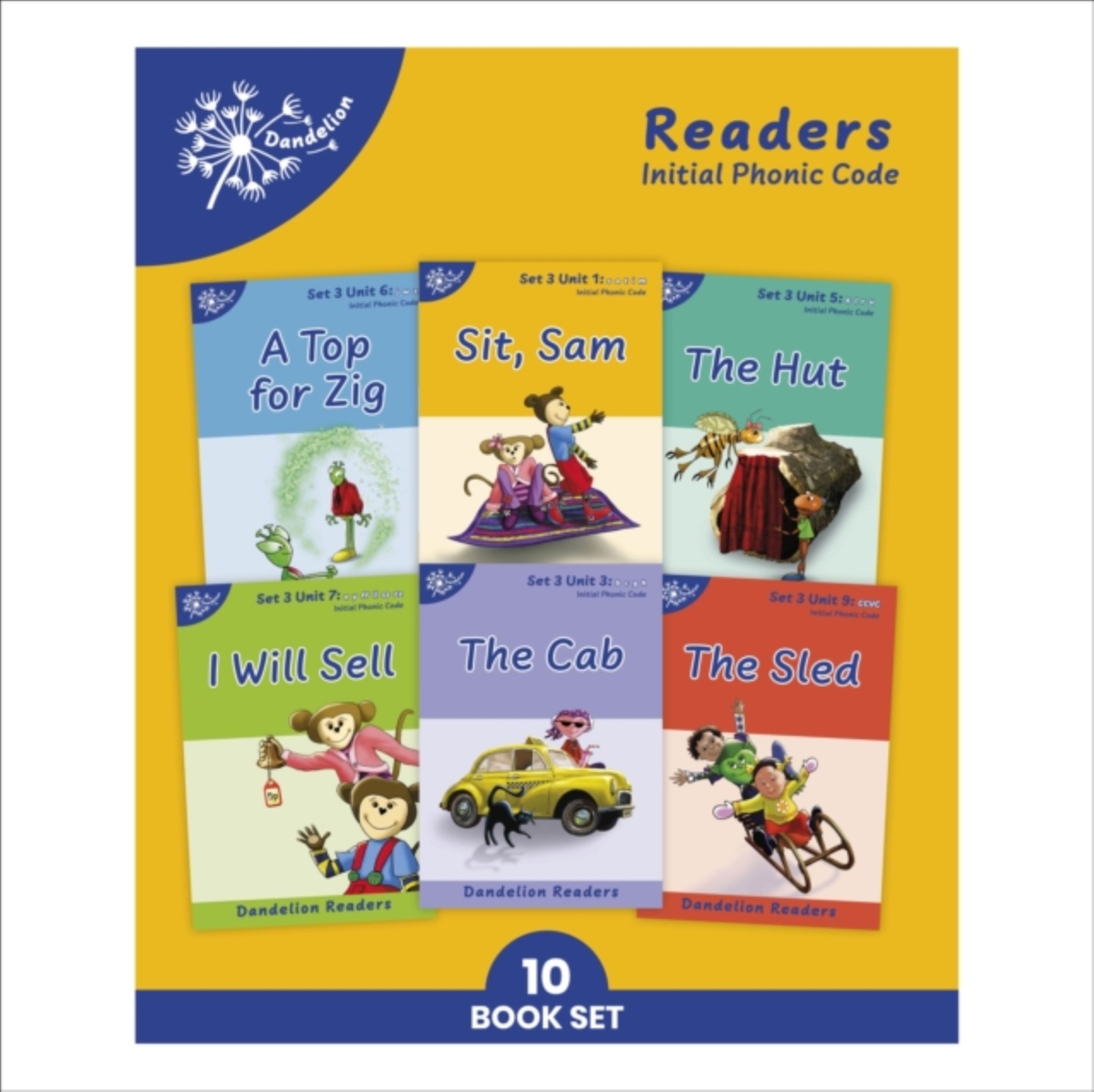 Dandelion Extended Phonics Readers Set 3 (1-10) | HC1814650 | Findel ...