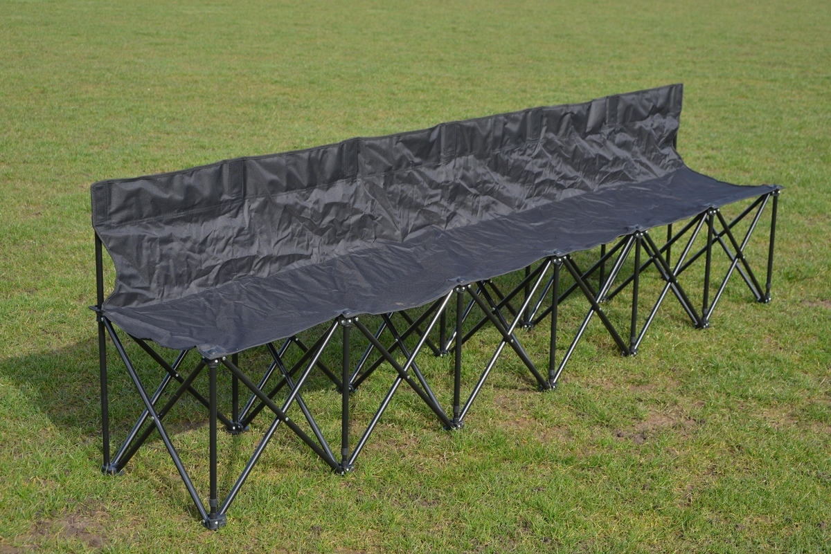 Samba Pitch-Side Bench - Black | HC1819220 | Findel International