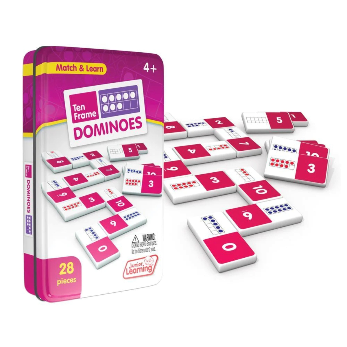 Junior Learning Ten Frame Dominoes | HC1820890 | Findel International