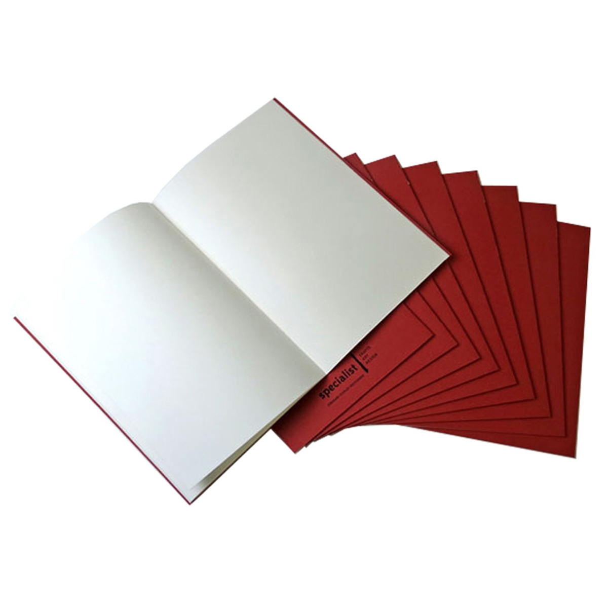 Specialist Crafts Red Stapled Sketchbooks - A4 - Pack of 10 | G1828788 ...