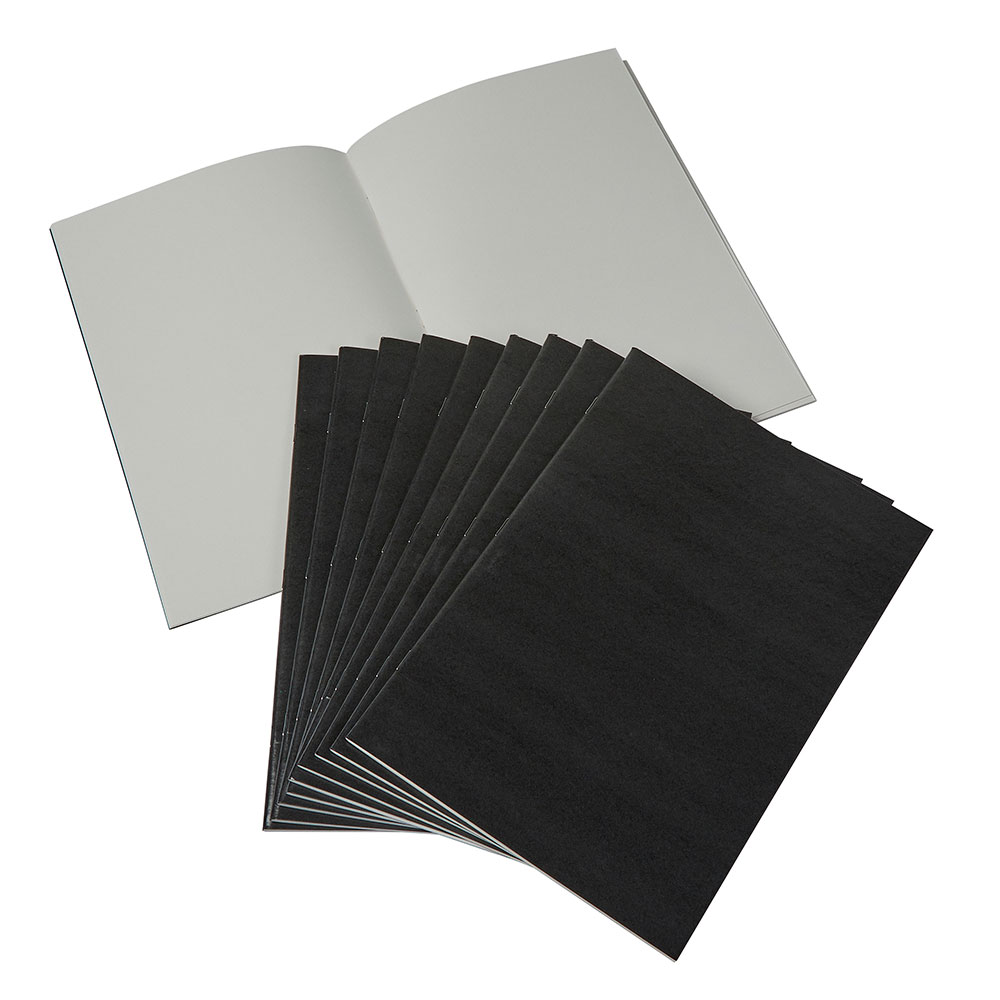 HE1828794 - Specialist Crafts Standard Stapled Sketchbooks A4 - Black ...