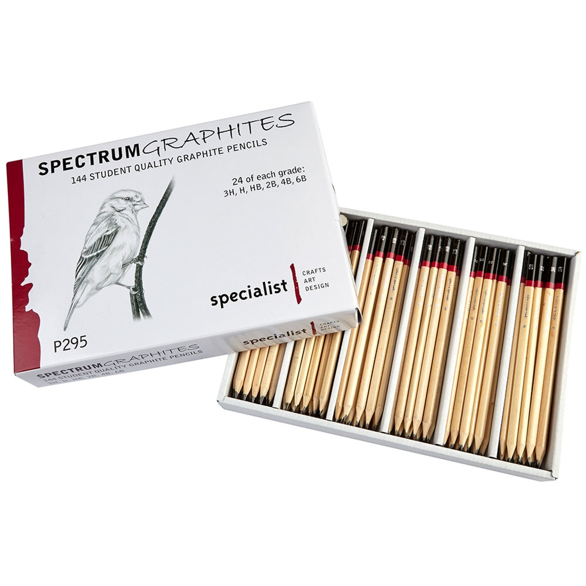 Specialist Crafts Graphites Pencils Box - Pack of 144 | G1828834 | GLS