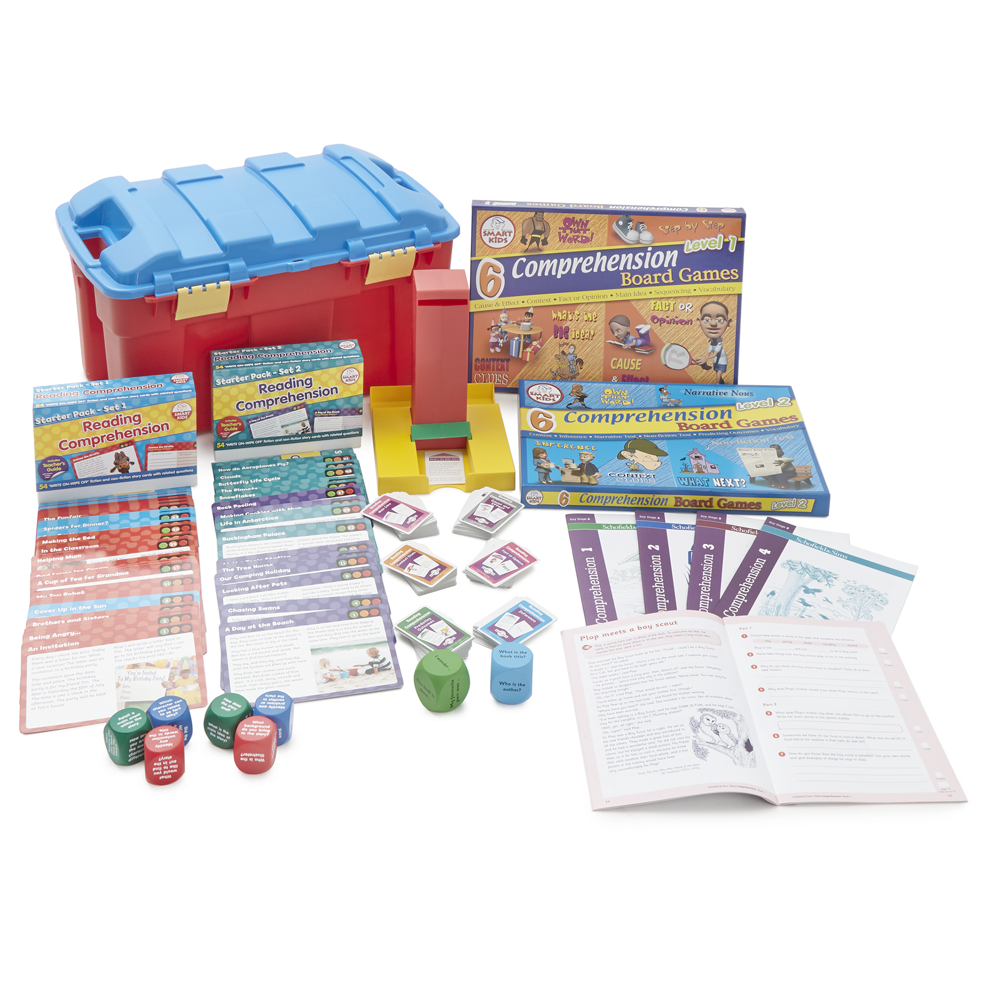 HE48834227 - Reading Comprehension Box 1 - Age 7-8 | Findel Education