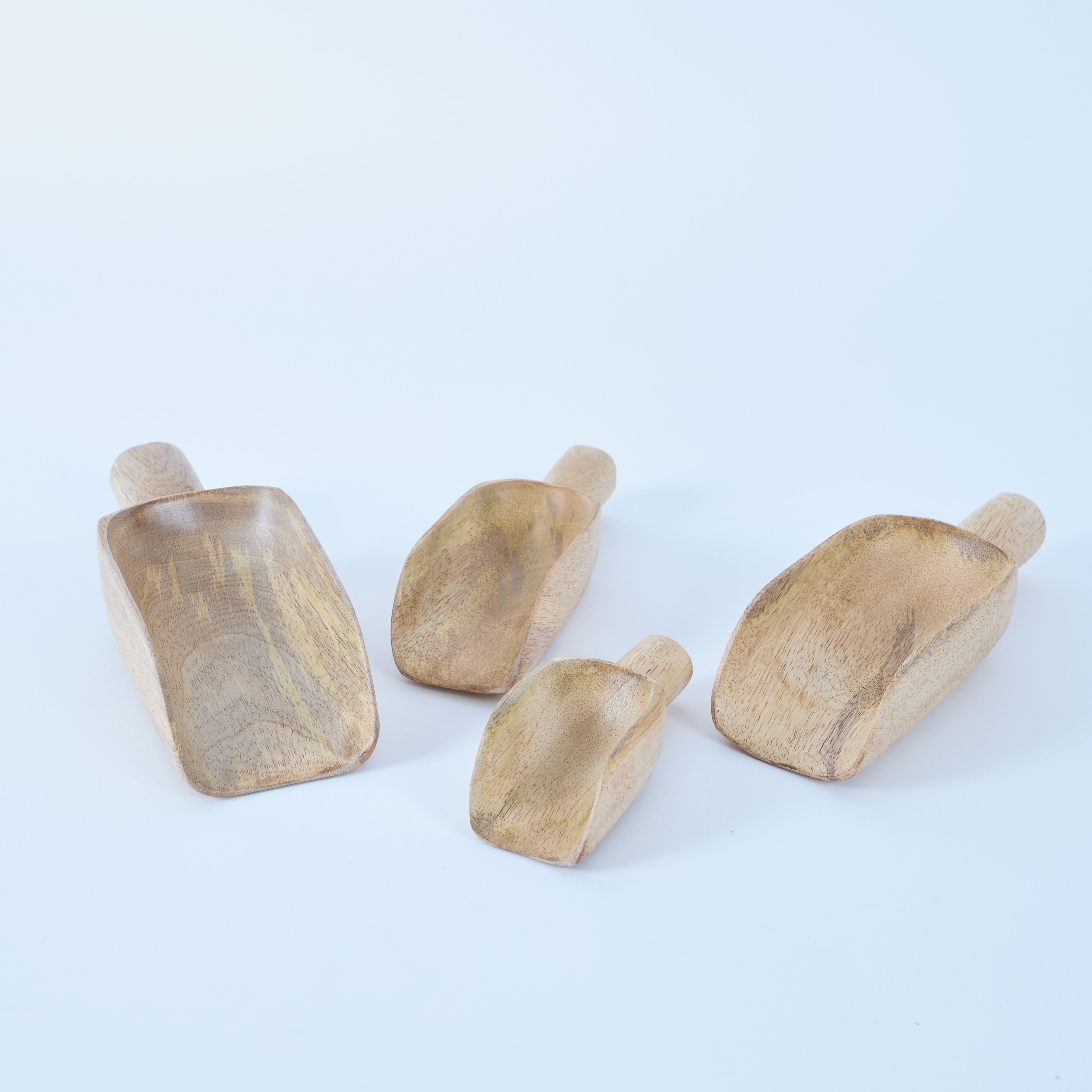 Wooden Scoops from Hope Education - Pack 4 | HE1835339 | Hope Education