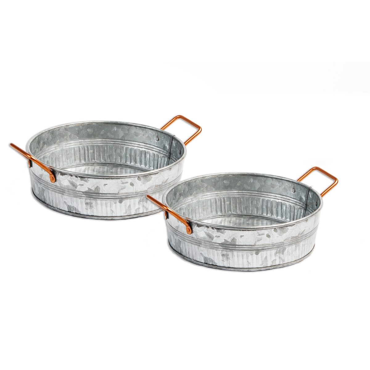 Metal Round Pans from Hope Education Pack of 2 | HE1837315 | Hope