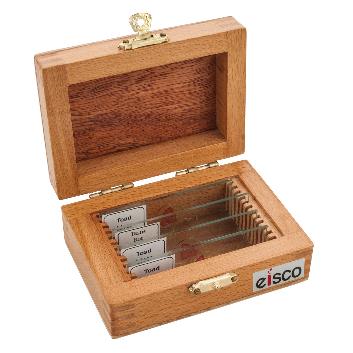 eisco Microscope Slide Storage Box - 12 Slide Capacity | B8R08124 ...