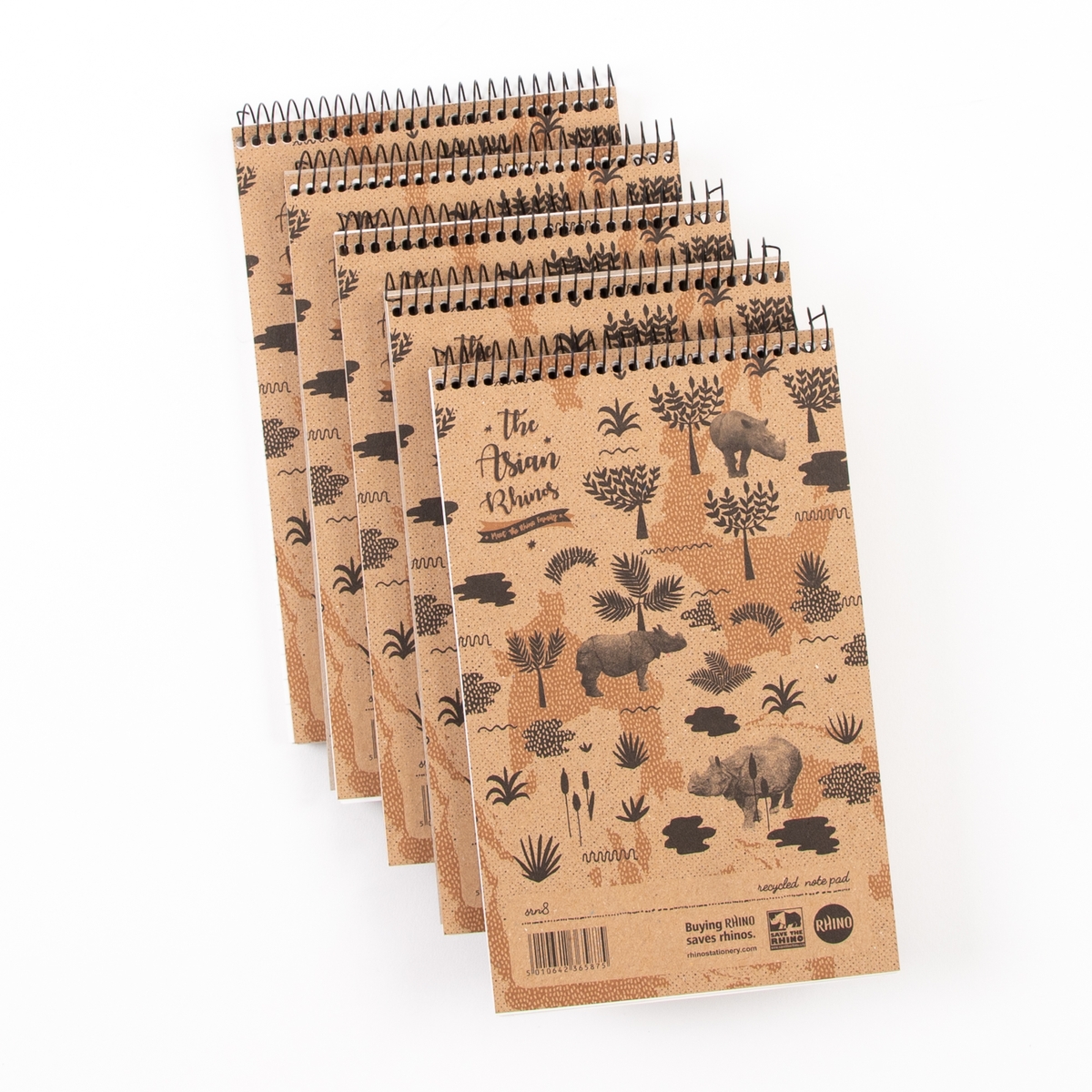 RHINO Recycled Shorthand Notebook - 200 x 126mm - Pack of 10 ...