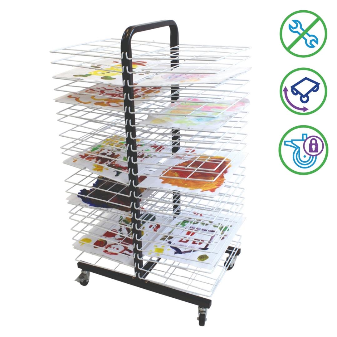 Art Drying Racks & Classroom Paint Drying Racks | Hope