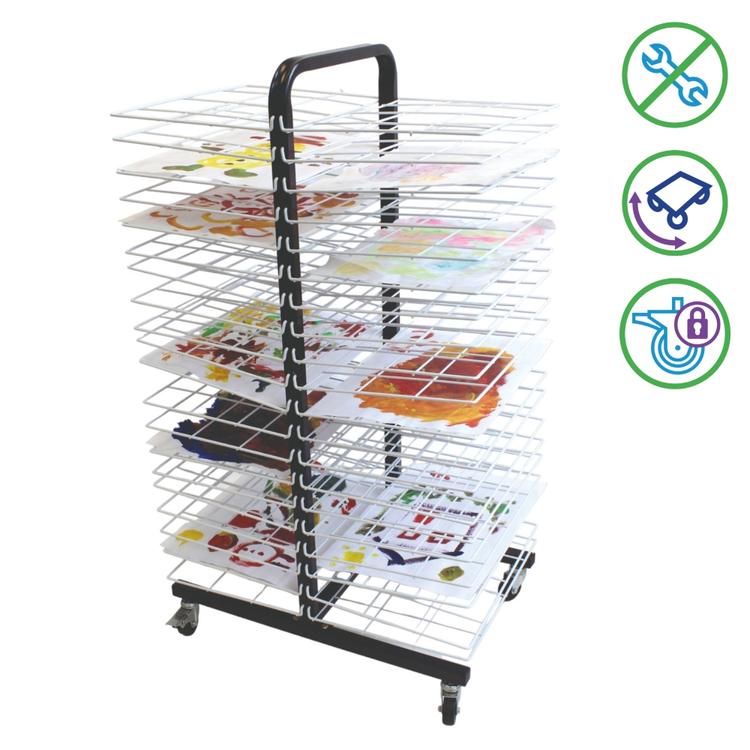 Art Drying Racks & Classroom Paint Drying Racks | Hope