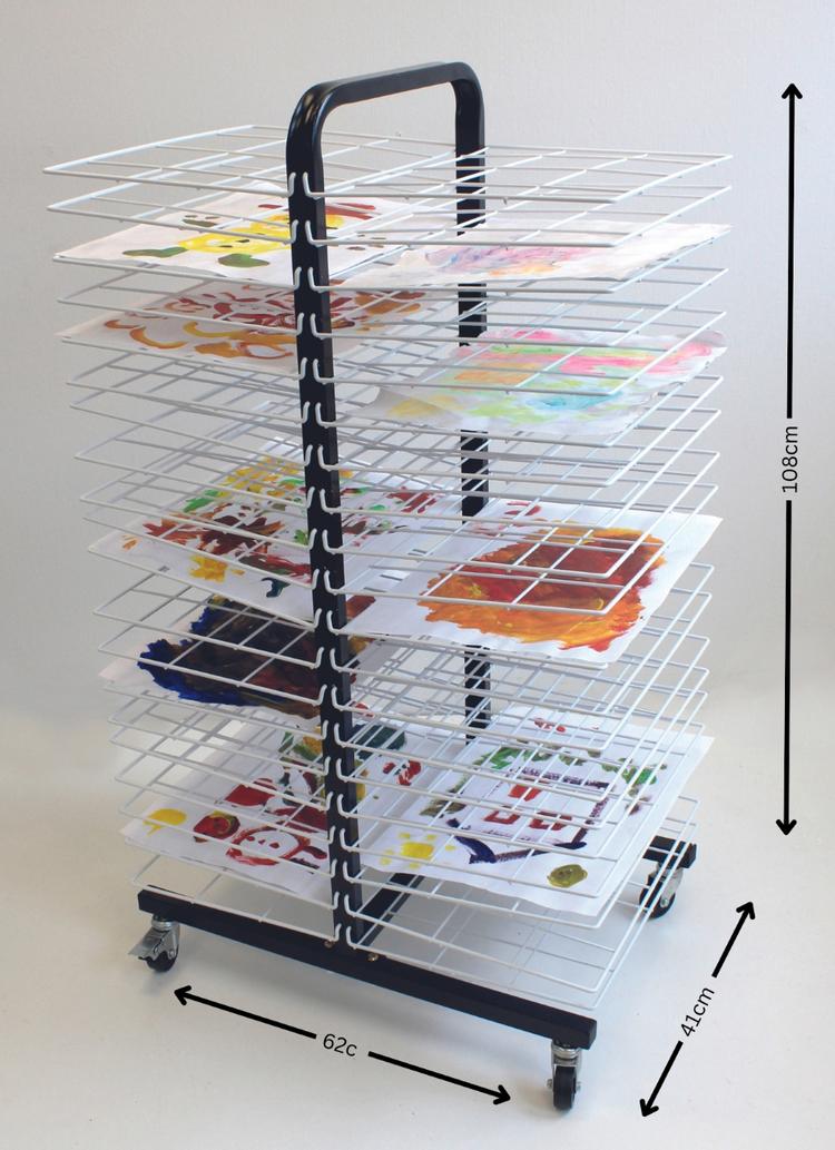 40 Shelf Mobile Drying Rack - Small | HC134049 | Findel Dryad