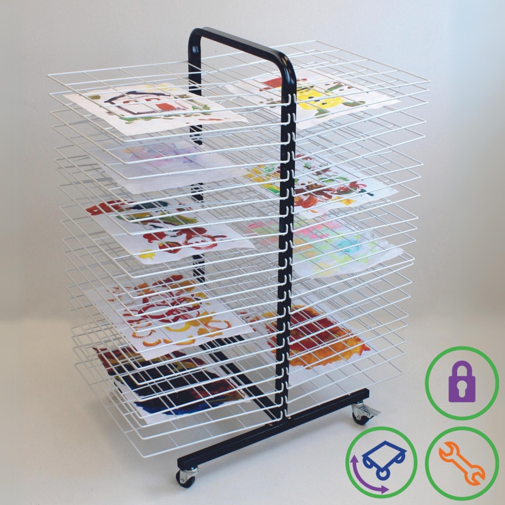 Art Drying Racks & Classroom Paint Drying Racks | Hope