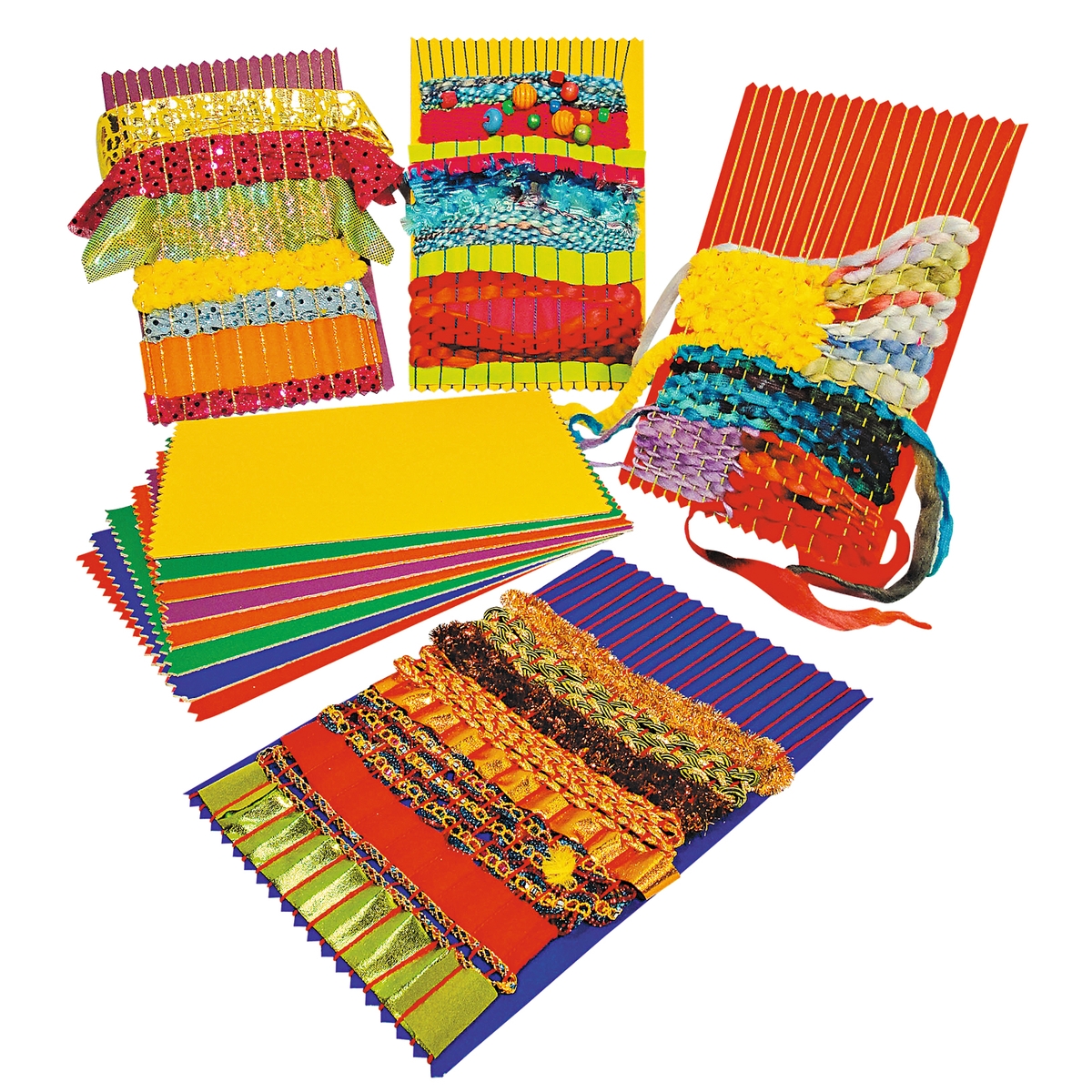 Rainbow Weaving Cards - Pack of 20 | G180576 | GLS