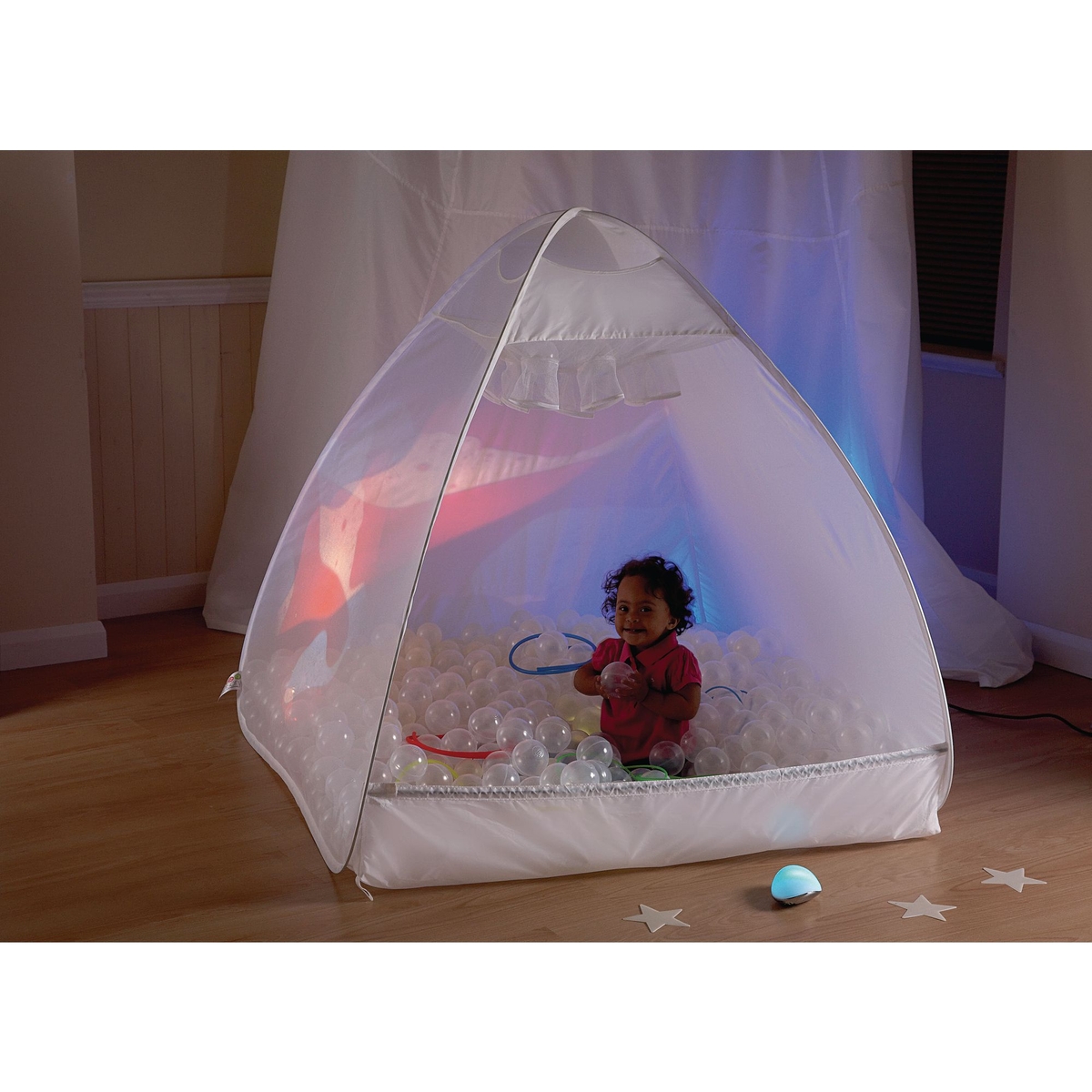 LDA Sensory Ball House - White | HE1001810 | Hope